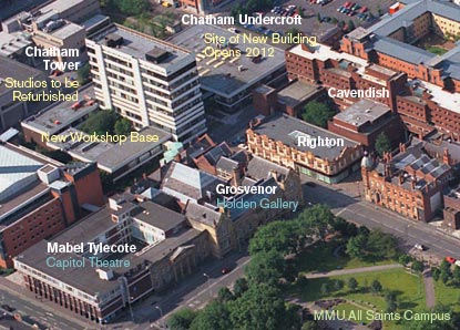 Manchester Metropolitan University Art and Design Building | Higher ...